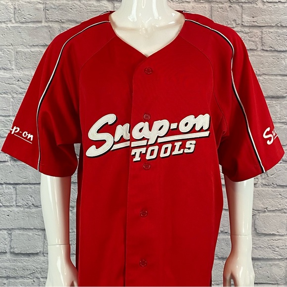 Snap On | Shirts | Rare Vintage Snap On Tools Baseball Jersey | Poshmark